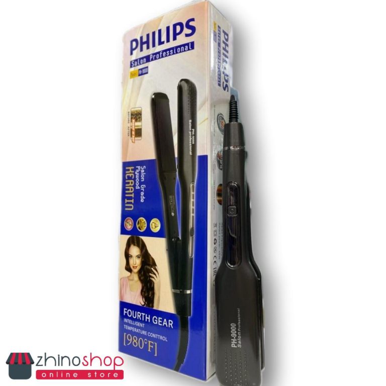 اتو مو کراتینه اصلی فیلیپس مدل PHILIPS PH-9000 (بدون کارتن) » ژینوشاپ