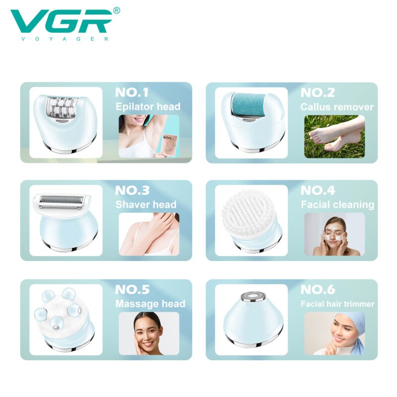 اپیلاتور وی جی آر VGR مدل V-733 » ژینوشاپ
